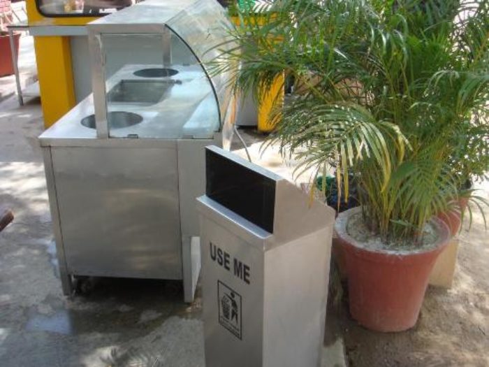 STAINLESS STEEL DUST BIN – Commercial hotel kitchen equipment manufacturers