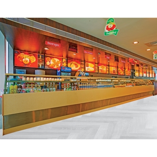 ROUND DISPLAY COUNTER – Commercial hotel kitchen equipment manufacturers